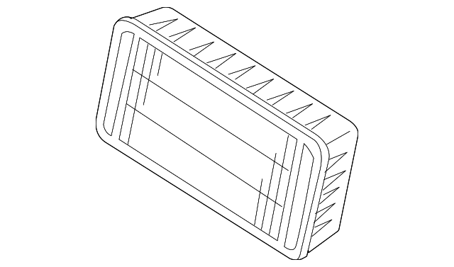 2007-2016 Mitsubishi Engine Air Filter 1500a023 | Mitsubishi Parts ...