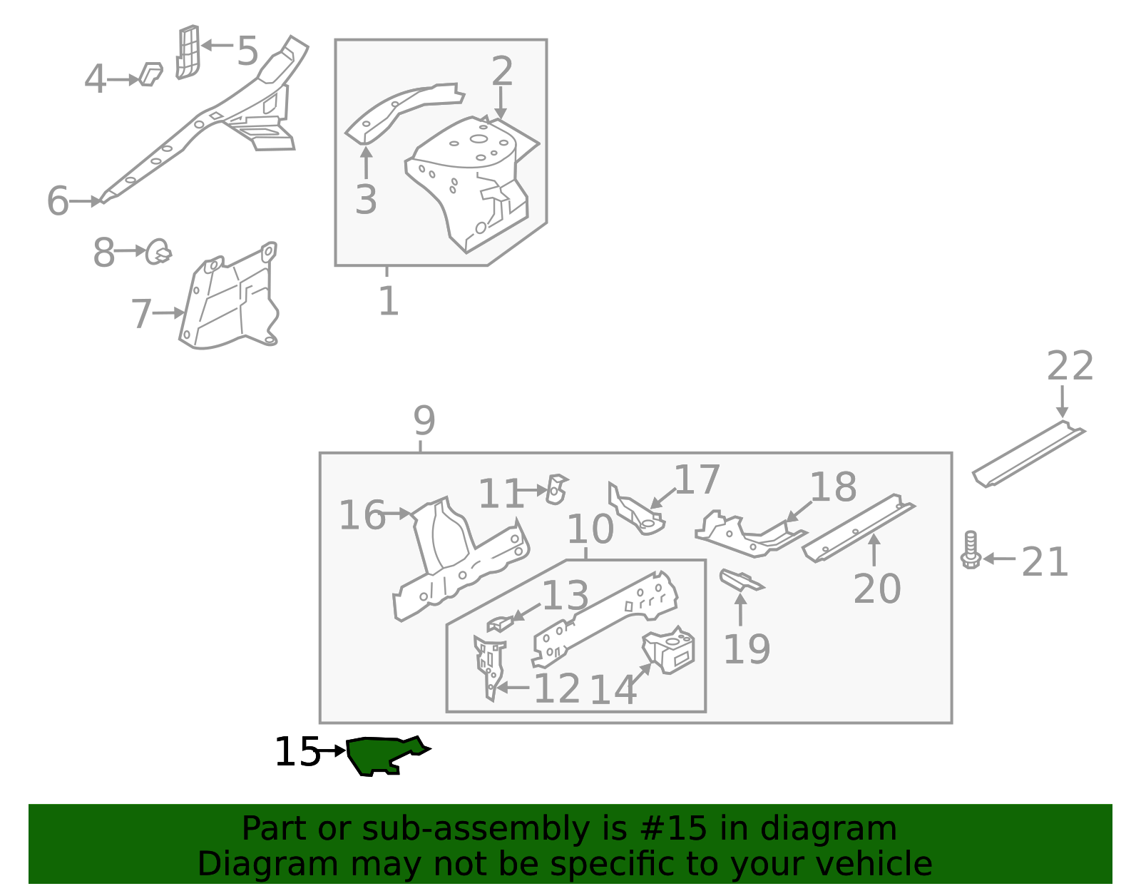 2019-2025 Nissan Altima Spacer-Front Suspension Member, Right-hand ...