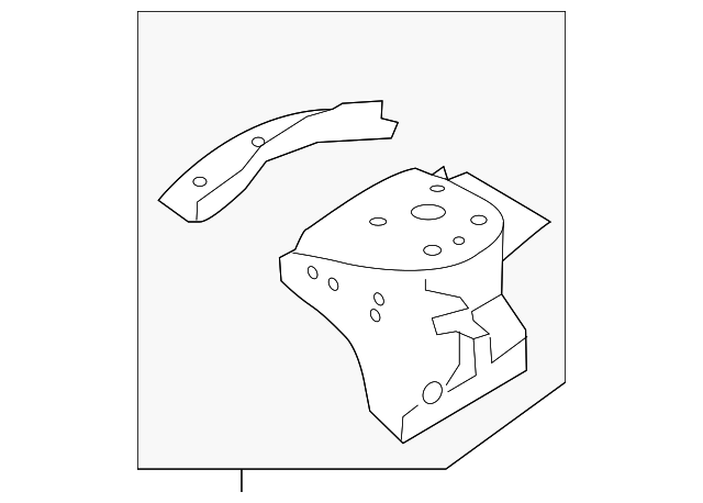 2019-2025 Nissan Altima Apron Assembly 64100-6CA0A | Nissan Parts Central