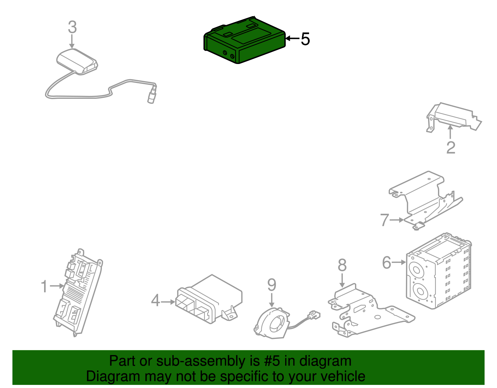 2007-2024 Jaguar Fuel Pump Controller C2C35672 | OEM Parts Online