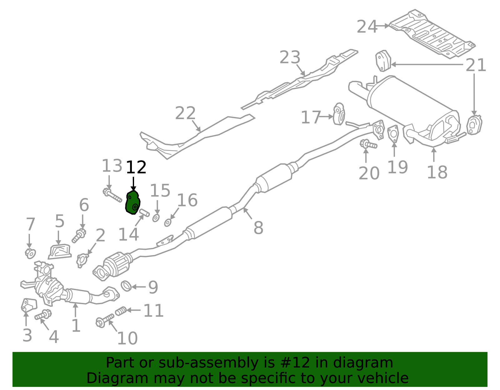 1577A178 - Hanger 2007-2025 Mitsubishi | Mitsubishi Direct Parts