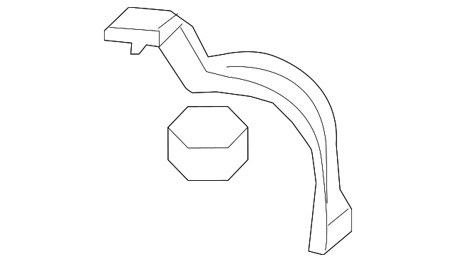74176-SWA-A00 - Upper Bracket 2007-2009 Honda CR-V | Honda Parts Online
