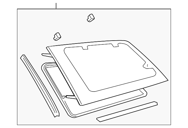 2004-2010 Toyota Sienna 2004-2010 Toyota Sienna - Glass 62740-AE020 ...