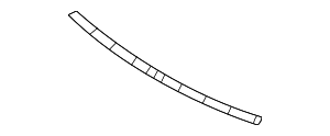 65820W000P - Front Weather-Strip 2022-2024 Mitsubishi | Mitsubishi ...