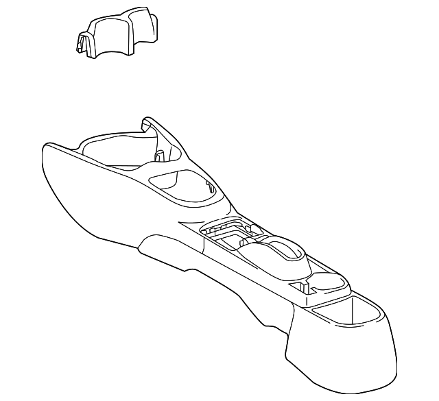 2012-2014 Toyota Yaris Center Console 58910-52120-C0 | Toyota San Diego ...