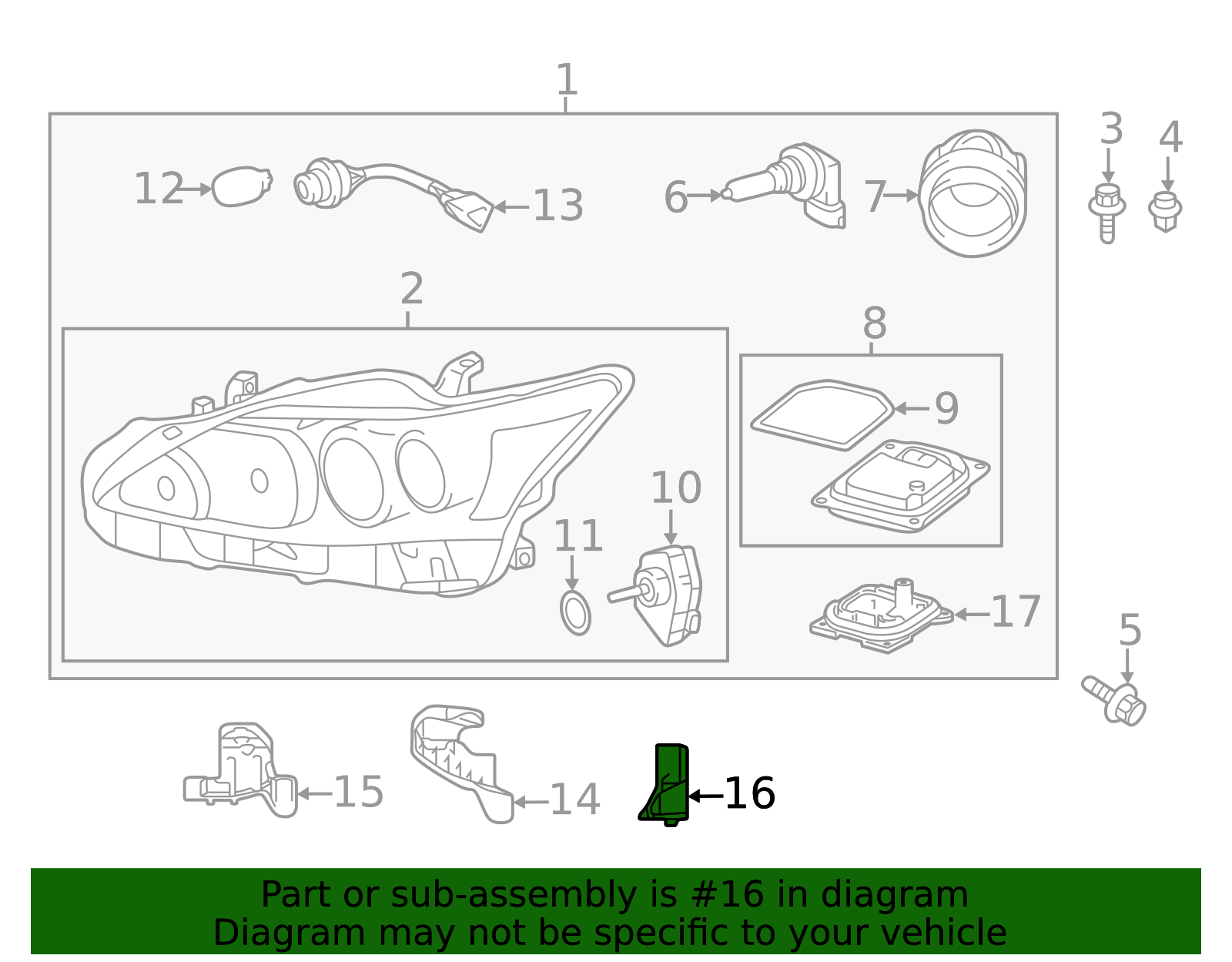 81195-76010 - High-Quality Headlight Bracket for AutoNation Parts