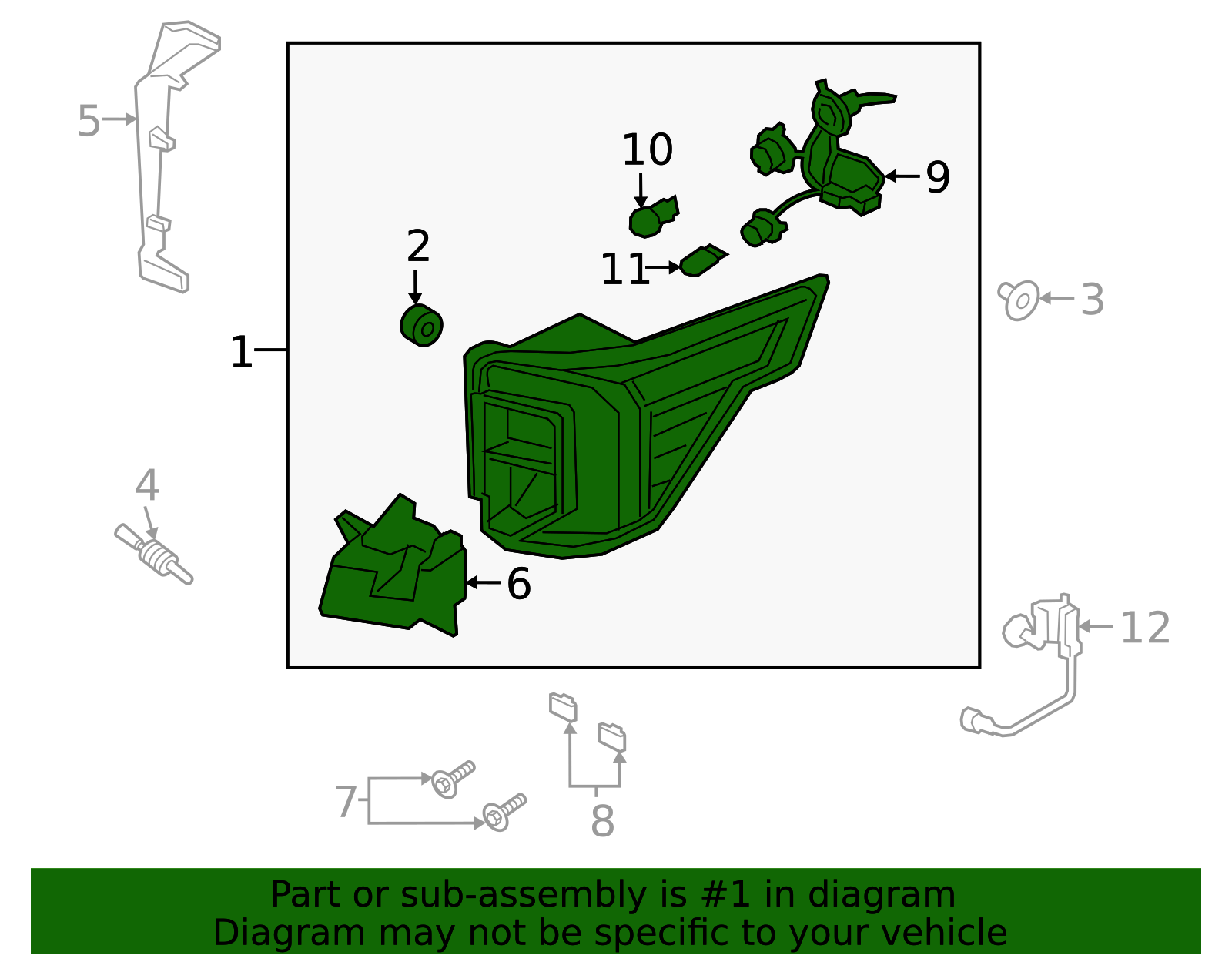 2020-2024 Ford Tail Lamp Assembly LB5Z-13404-F | OEM Parts Online