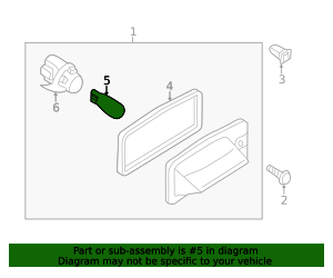 License Lmp Bulb 26261-89965 | OEM Parts Online