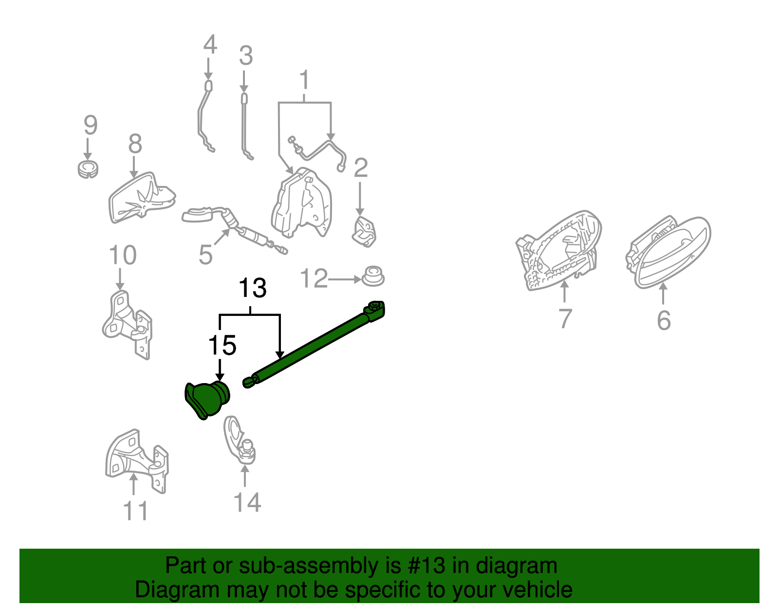 51227063830 - 2002-2008 BMW Check Strap (51-22-7-063-830) | BMW of ...