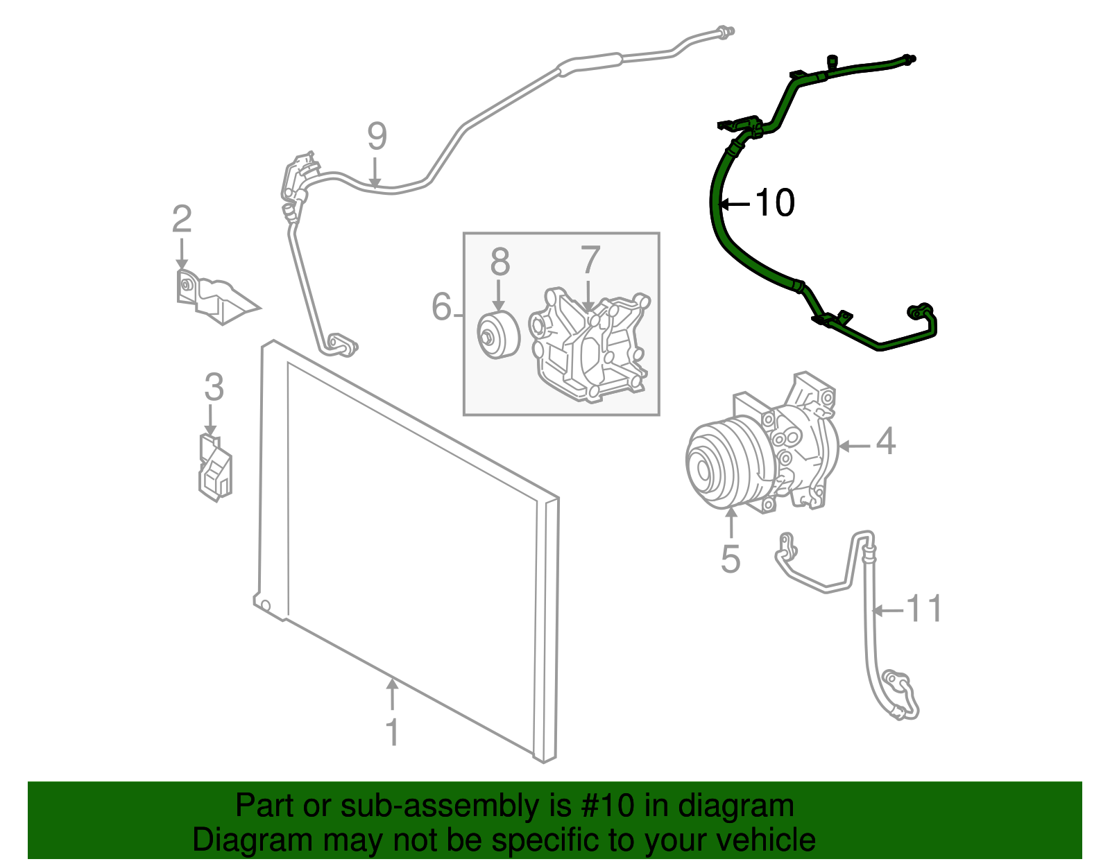88704-04020 - Suction Hose - 2005-2012 Toyota Tacoma | Nucar Toyota of ...