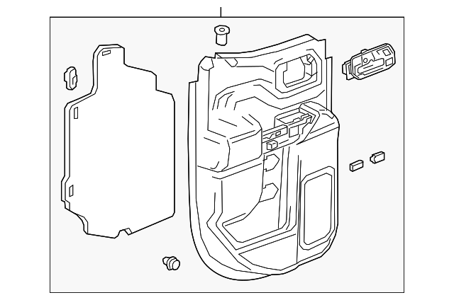 2022-2024 Chevrolet Silverado 1500 F Trim 85700579 | Capital Chevy Parts
