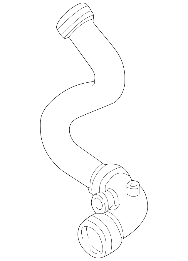 1998-2003 BMW | Upper Hose | 11531705223 | BMW OEM Parts Store