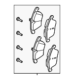 Shop OEM Land Rover Brake Pads Online | Land Rover Parts Counter