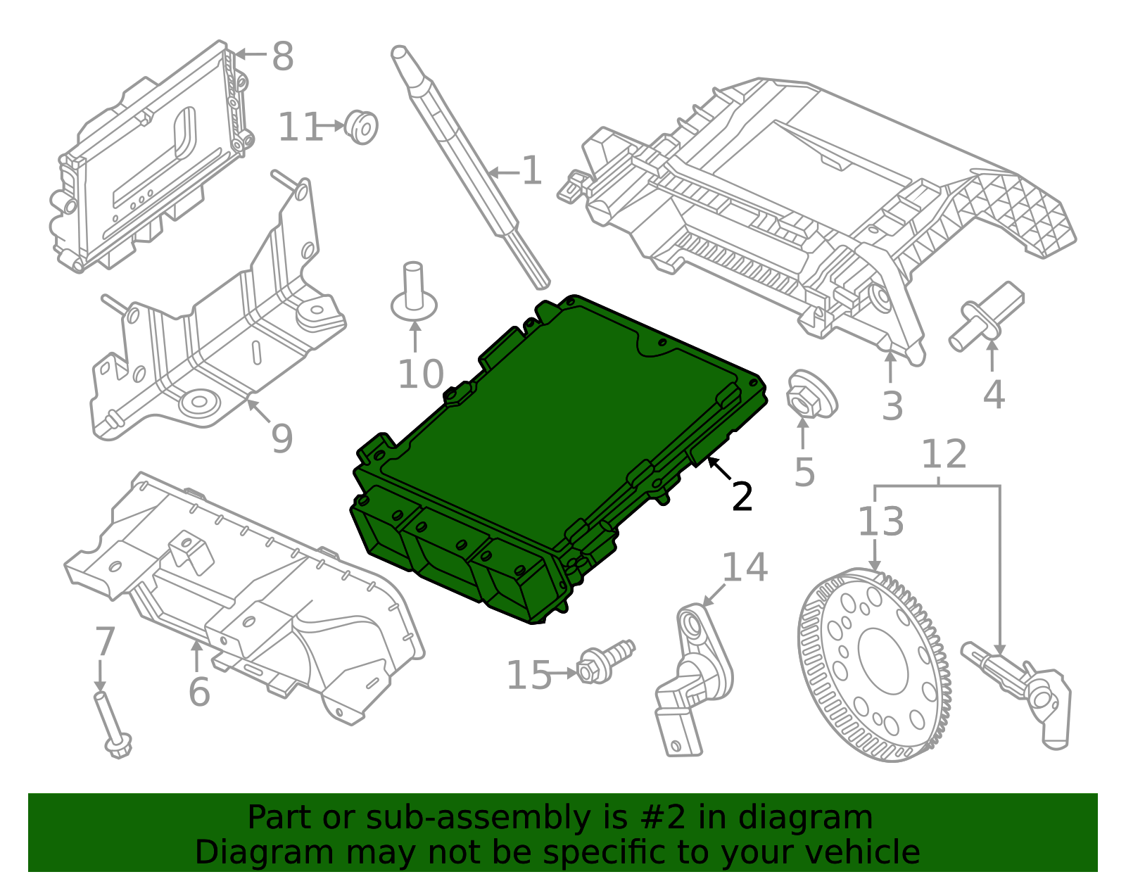 PC3Z-12A650-C - Engine Control Module (ECM) 2023-2026 Ford | Big 3 Auto ...