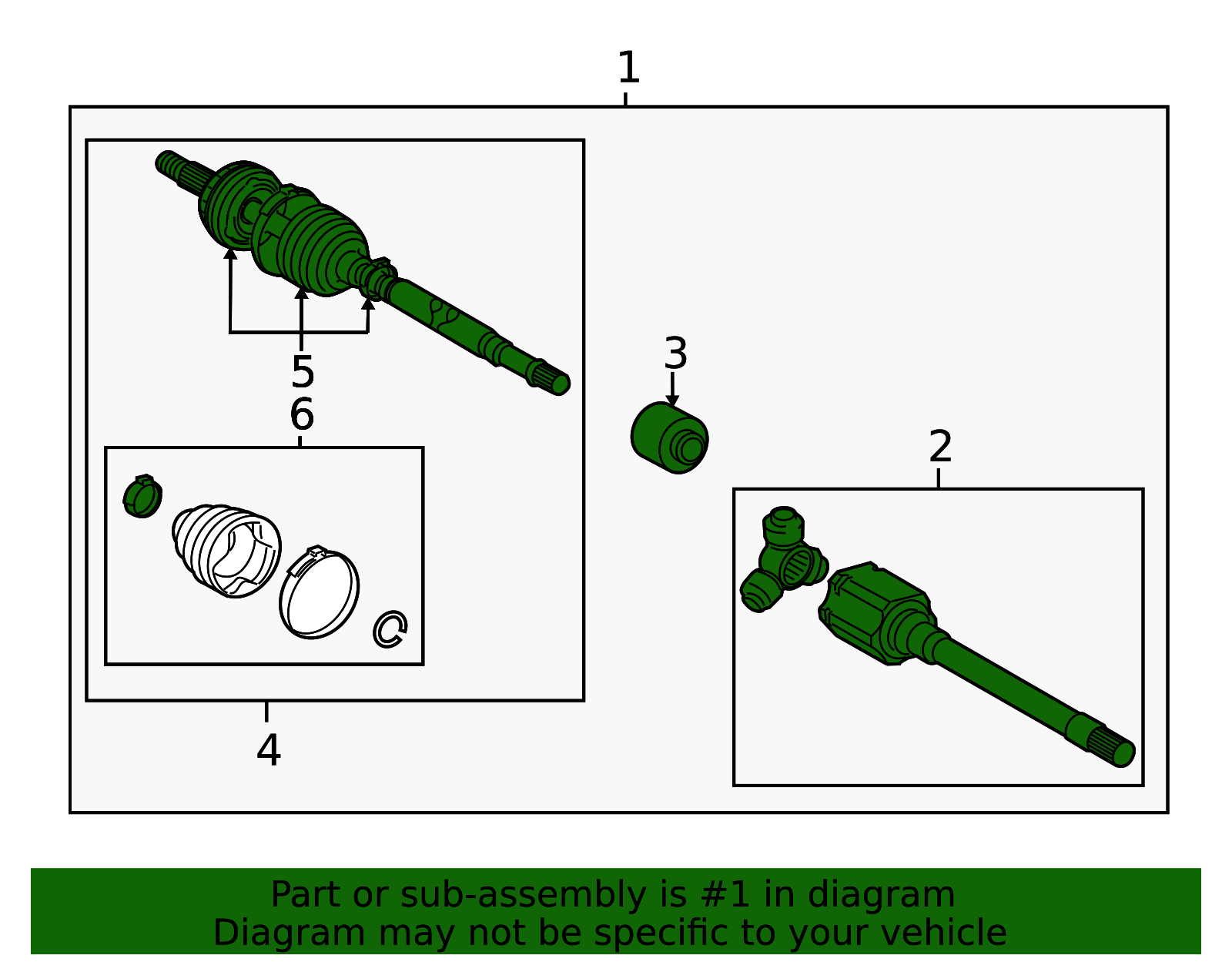 2008-2013 Toyota Highlander Axle Assembly 43420-0W280 | OEM Parts Online