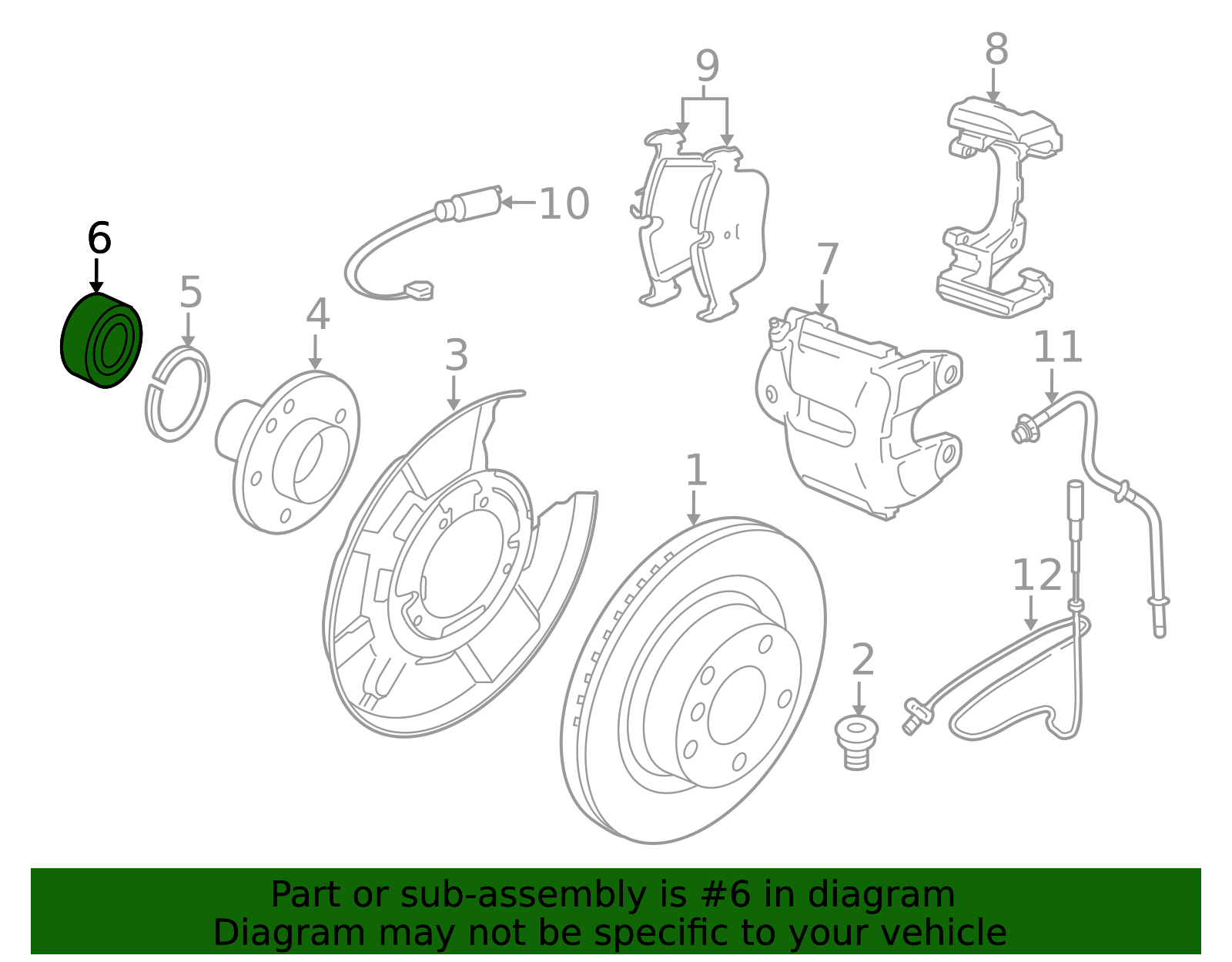Wheel Bearing - OEM Hub Support for BMW | AutoNation Parts