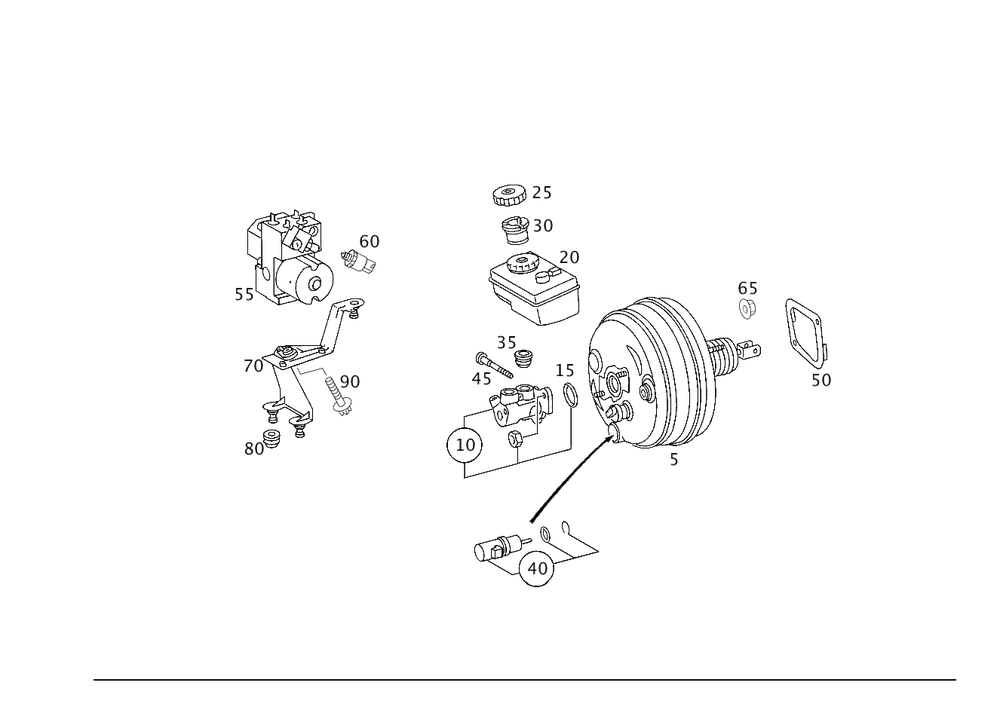 1998-2006 Mercedes-Benz Pressure Sensor 003-542-05-18 | Benz Parts Online
