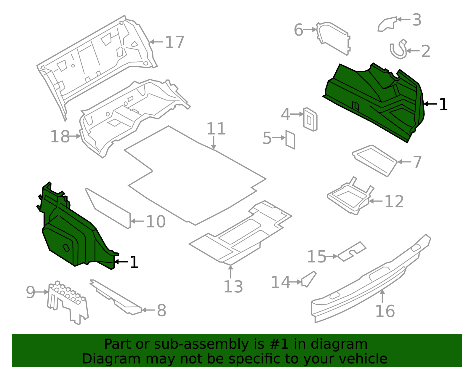 51-47-7-903-908 - Side Trim - 2009-2015 BMW | BMW Parts Exchange