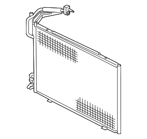 2014-2017 Ford Fiesta | Condenser | D2BZ-19712-D | Walls' Ford Parts