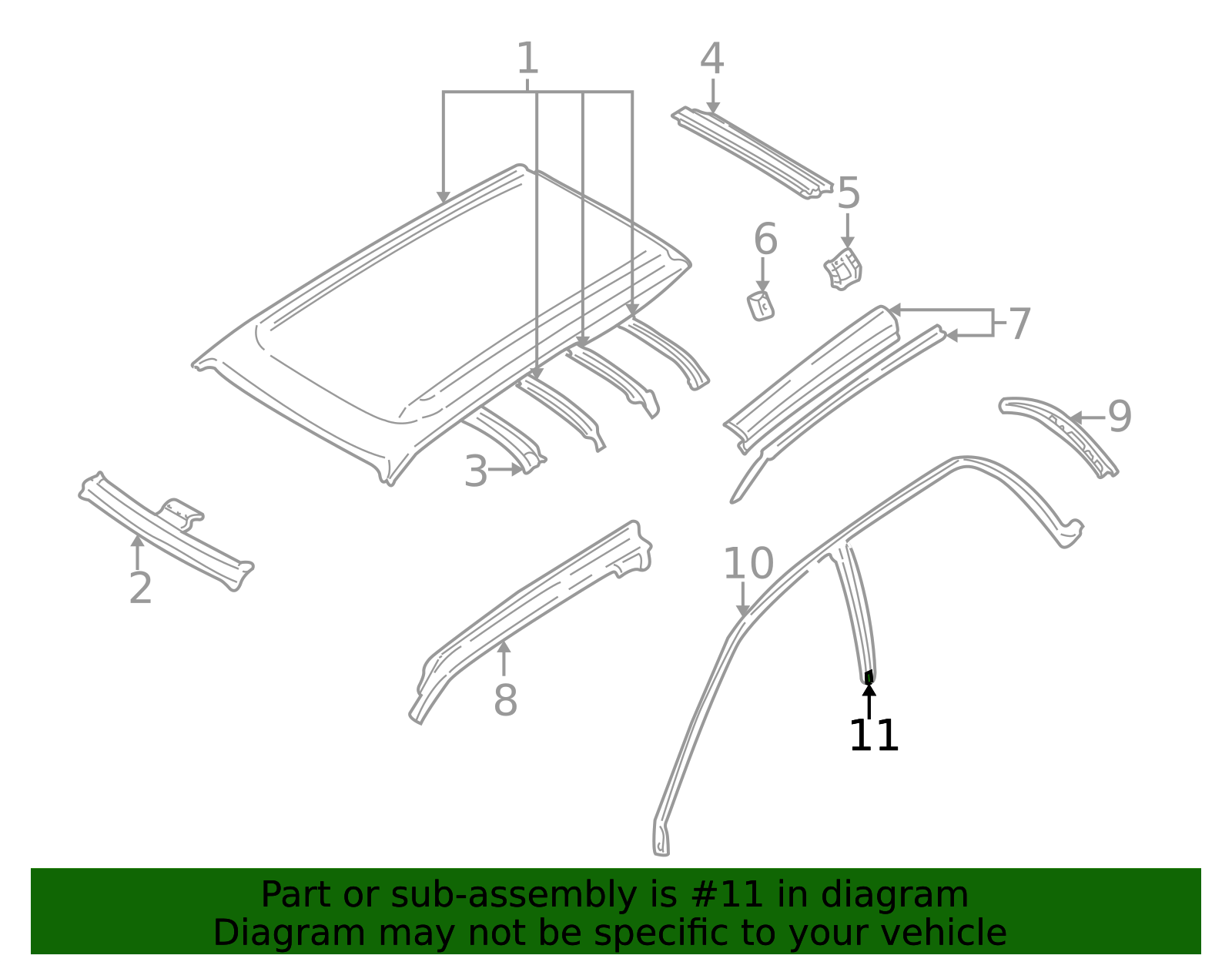 63542AE010 - 2000-2006 Subaru - Retainer | Subaru Parts HQ