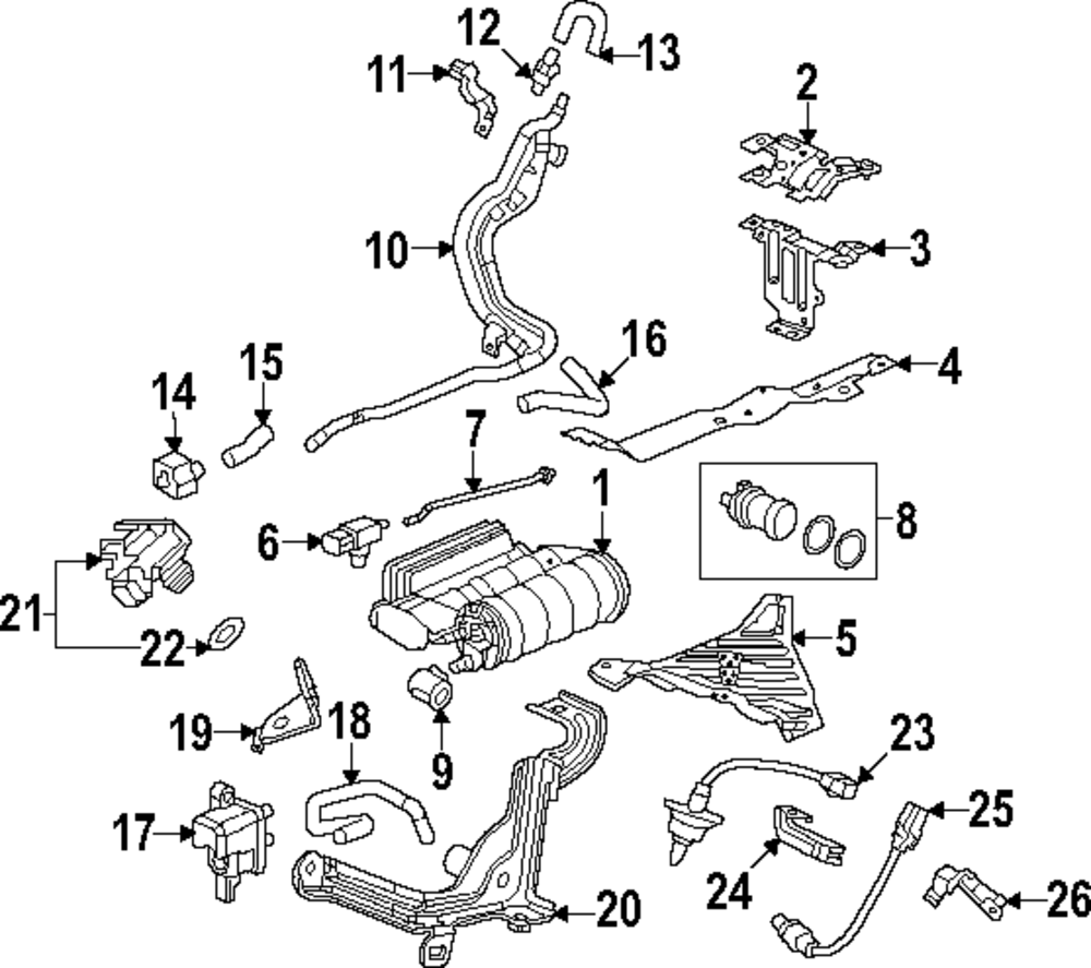 17743-TLA-A02 - Drain Valve 2023-2025 Honda | Honda Parts Online
