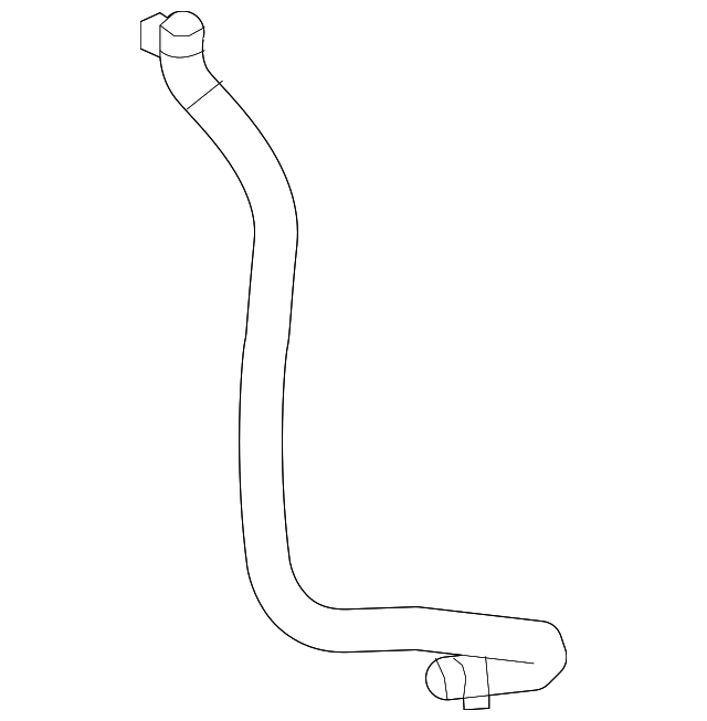 2021-2025 Ford Power Steering Reservoir Hose LC2Z-3691-A | QuirkParts
