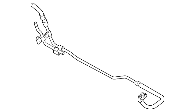 2010 Volvo Return Hose 31280657 | Genuine Volvo Replacement Parts