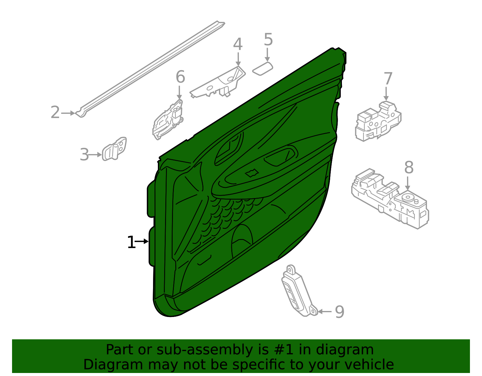 Interior Door Trim - OEM Fit, Quiet Comfort | AutoNation Parts