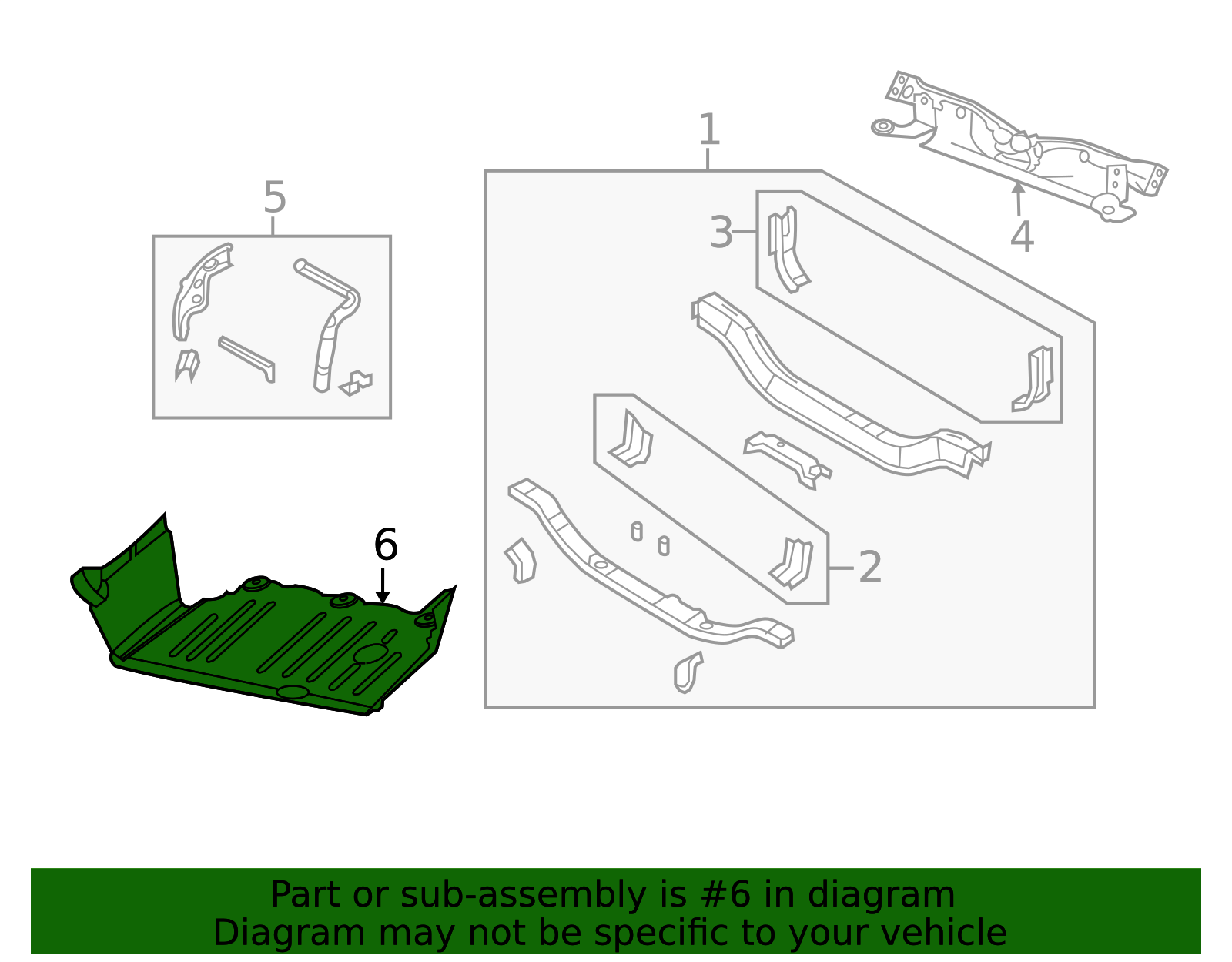 2007-2017 Jeep Patriot Front Belly Pan 68088781AC | Mopar Parts Canada