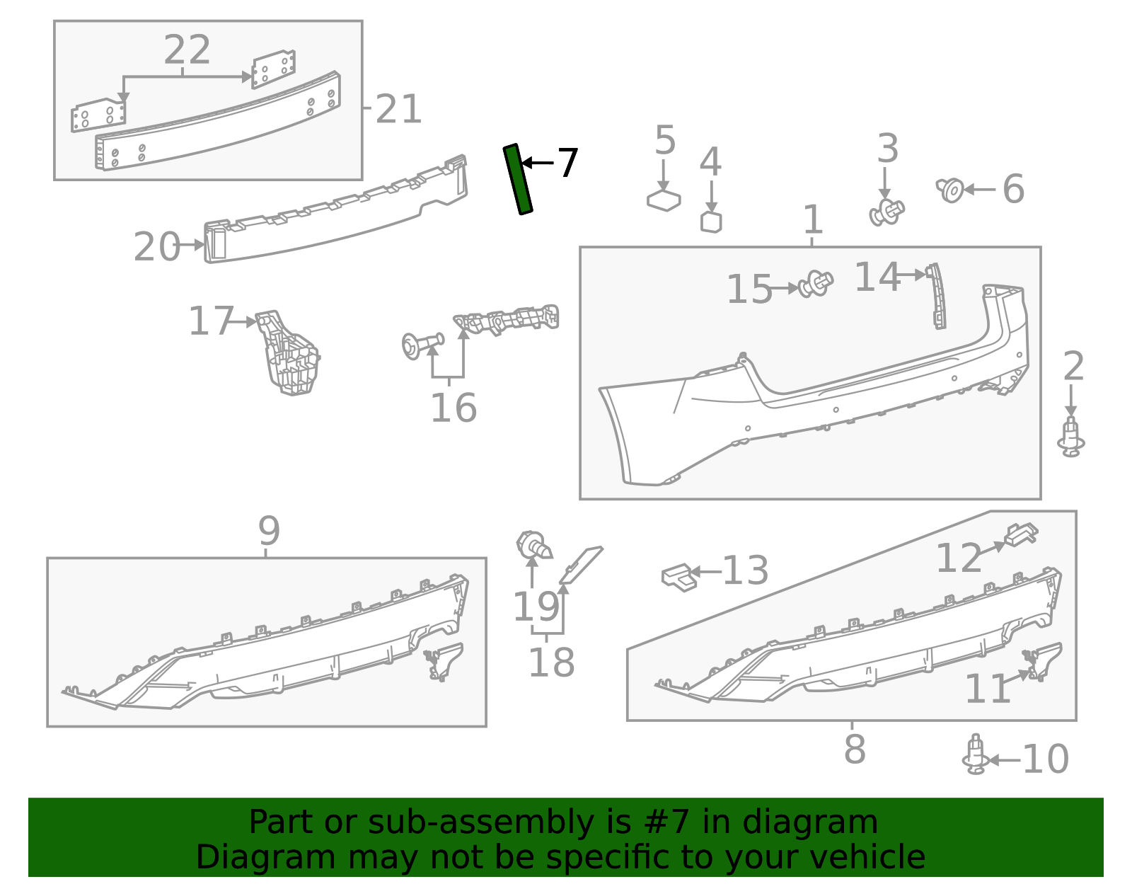 75895-53010 - Bumper Cover Tape For 2018-2025 Lexus | Lexus OE Parts