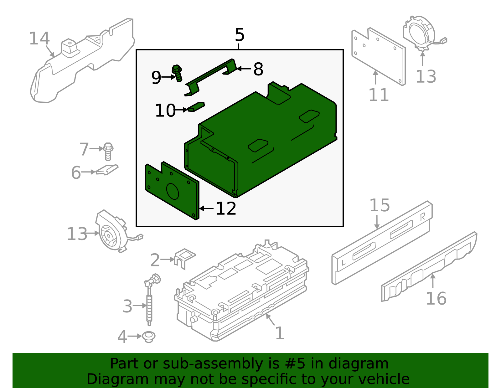 4K0-915-171-C - Battery Box 2019-2025 Audi | Audi OEM Parts Guy