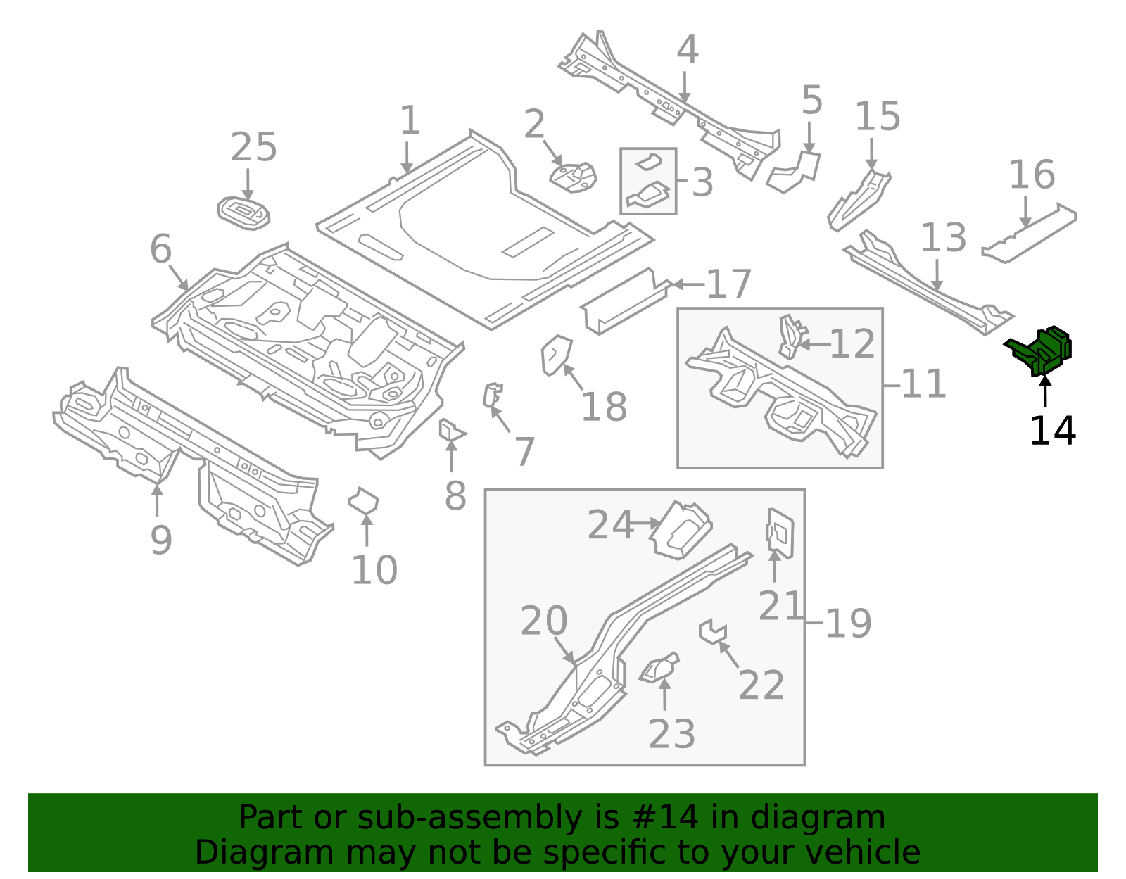 2015-2025 Volkswagen Center Support Connector 5Q0-802-136 | VW Direct ...