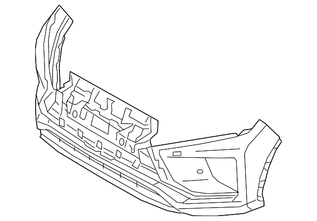 6400K658 - Bumper Cover 2018-2020 Mitsubishi Eclipse Cross | Mitsubishi ...