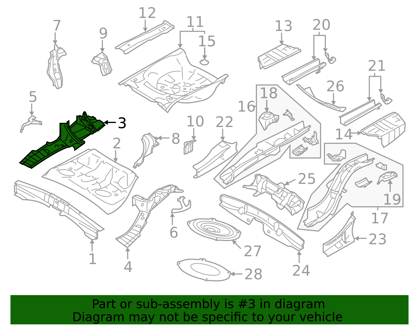 52150AN08A9P - 2020-2024 Subaru - Side Panel | Subaru Parts HQ