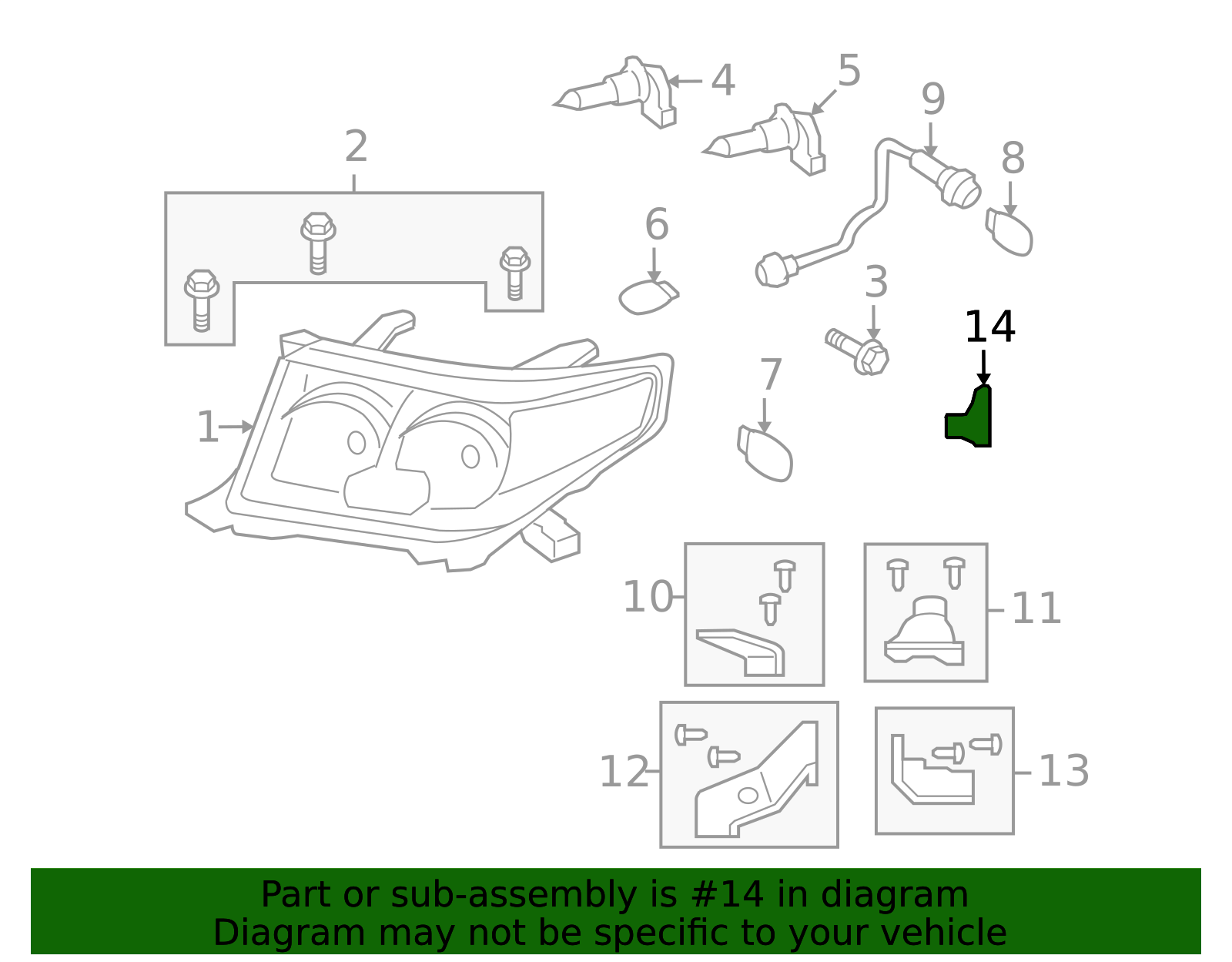 53271-60020 - Mount Bracket 2008-2015 Toyota Land Cruiser | Toyota San ...