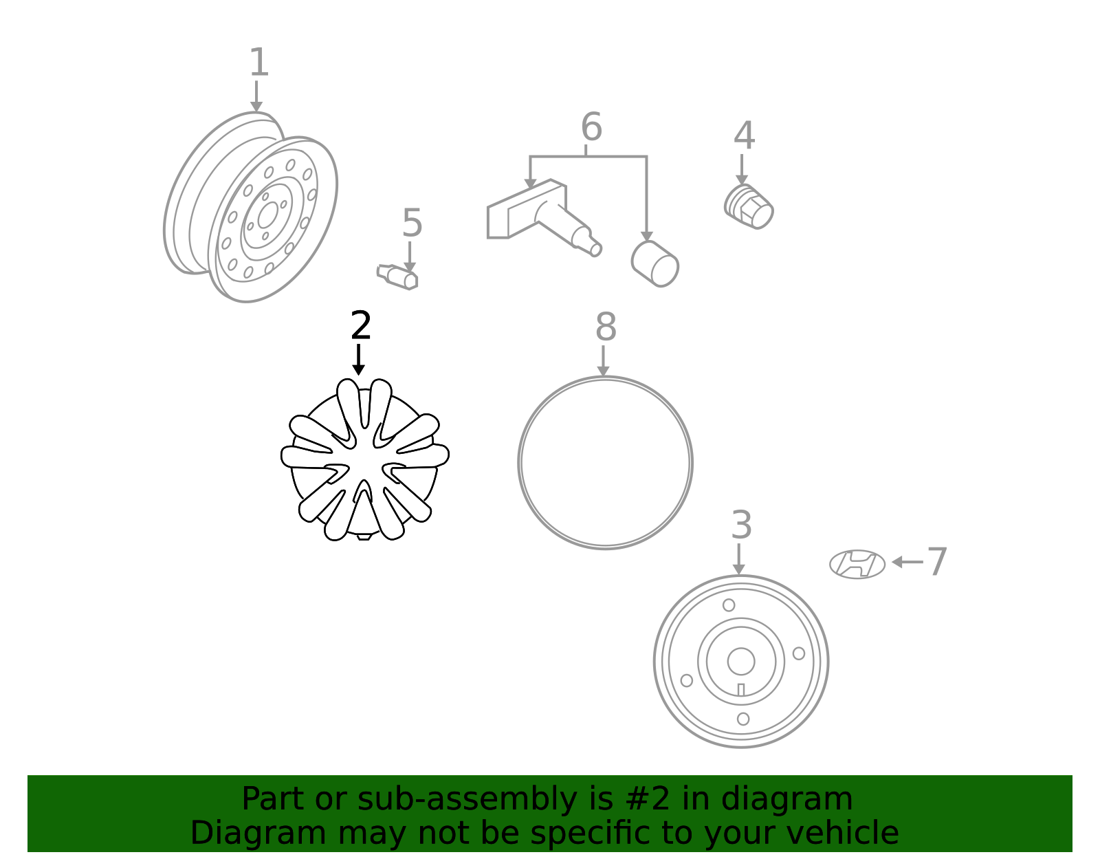2014-2015 Hyundai Tucson Wheel, Alloy 52910-2S610 | MotorMotor