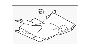 2015-2019 Subaru Outback Rear Pillar Trim 94015AL04AVH | Subaru Parts Guys