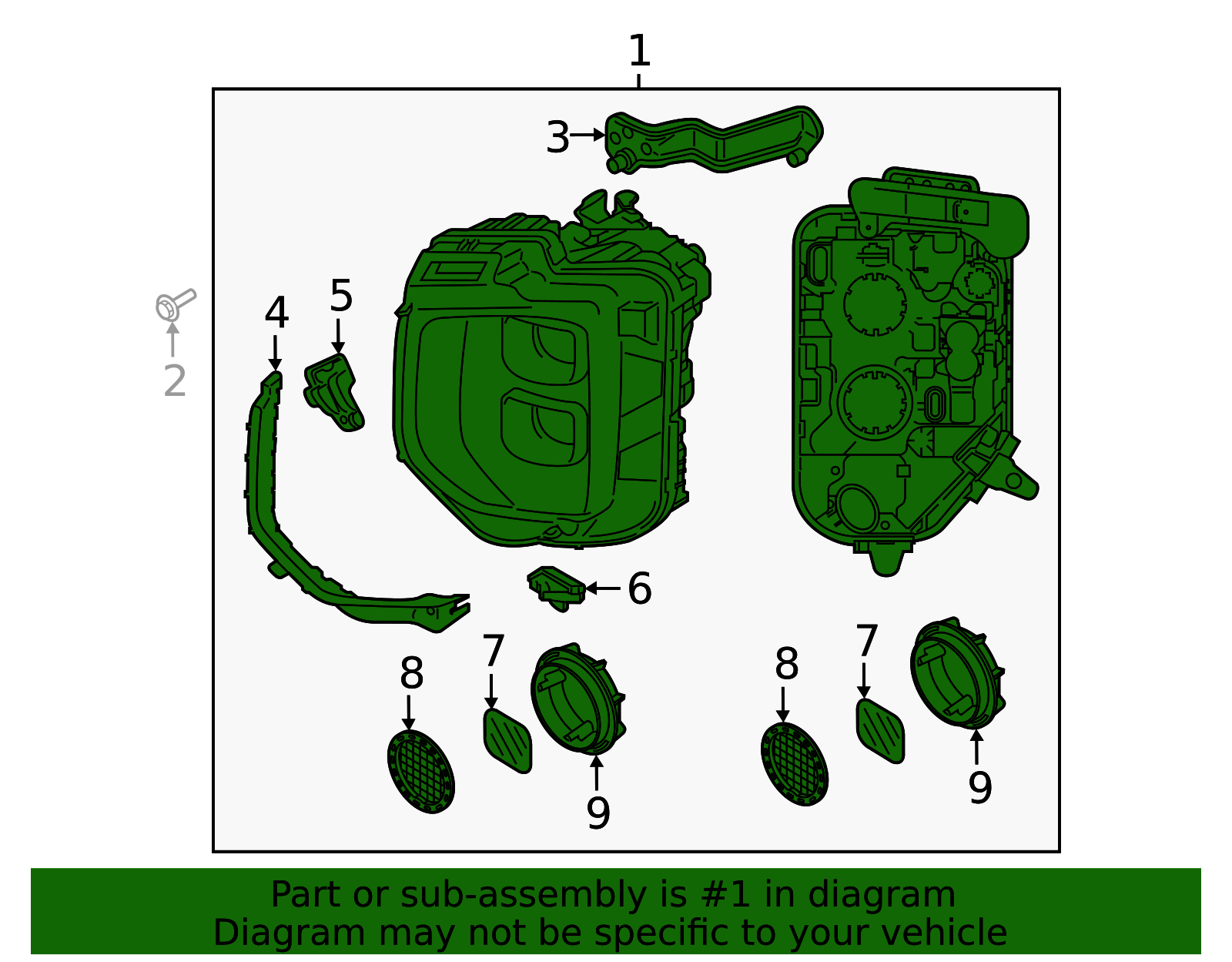 2020-2022 Hyundai Palisade Composite Assembly 92101-S8110 | OEM Parts ...