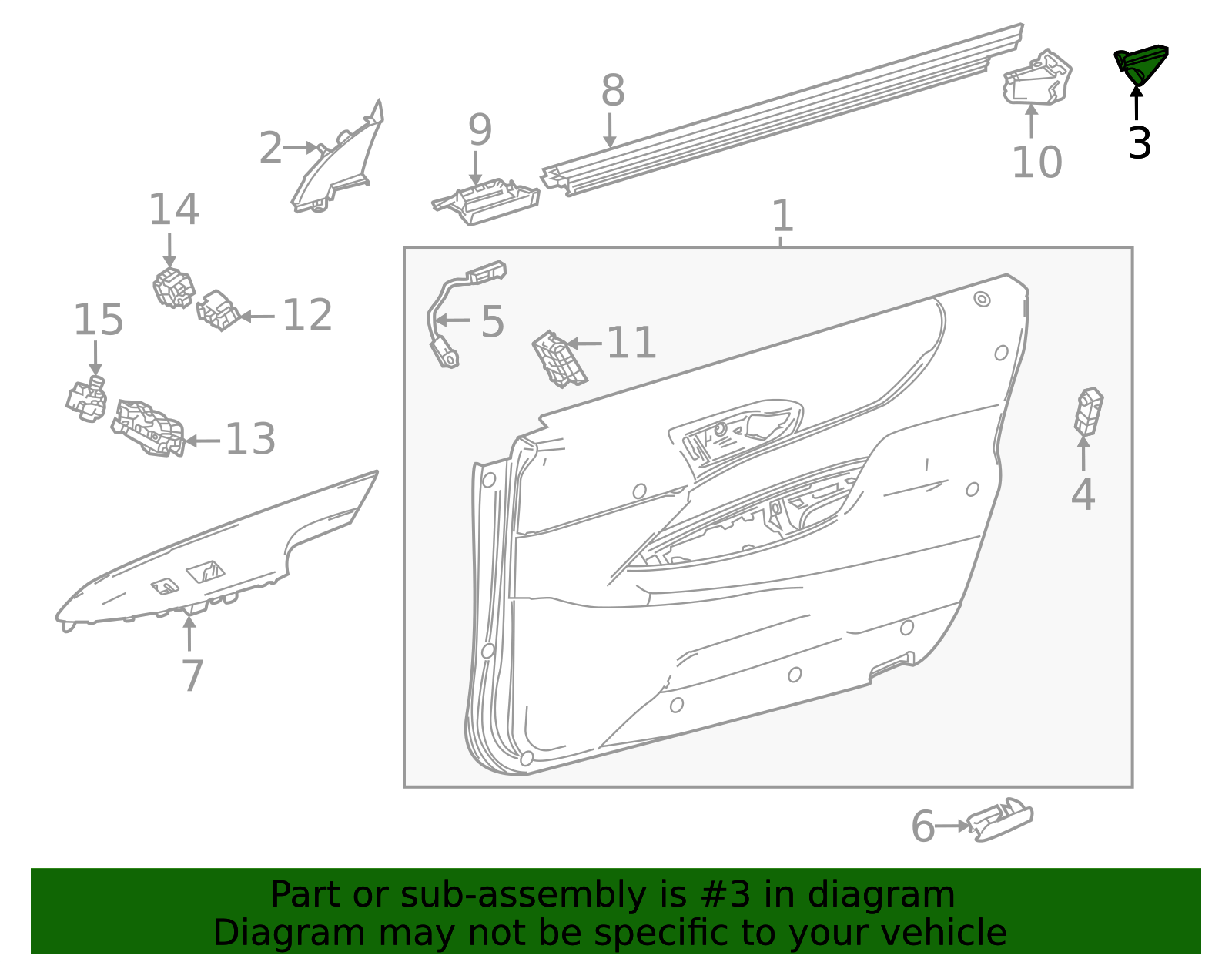 67663-62030 - Corner Trim - 2021-2025 Toyota Mirai | OEM Genuine Toyota ...