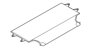 2020-2023 Land Rover Package Tray LR186975 | JaguarParts.com