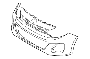 86511-1W700 - Bumper Cover 2015-2017 Kia Rio | Kia.Parts Store