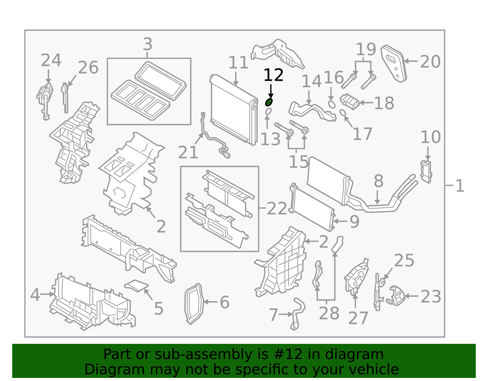 W329-61-J17 - 2010-2023 Mazda CX-9 - Front Suction Line O-Ring | Mazda ...