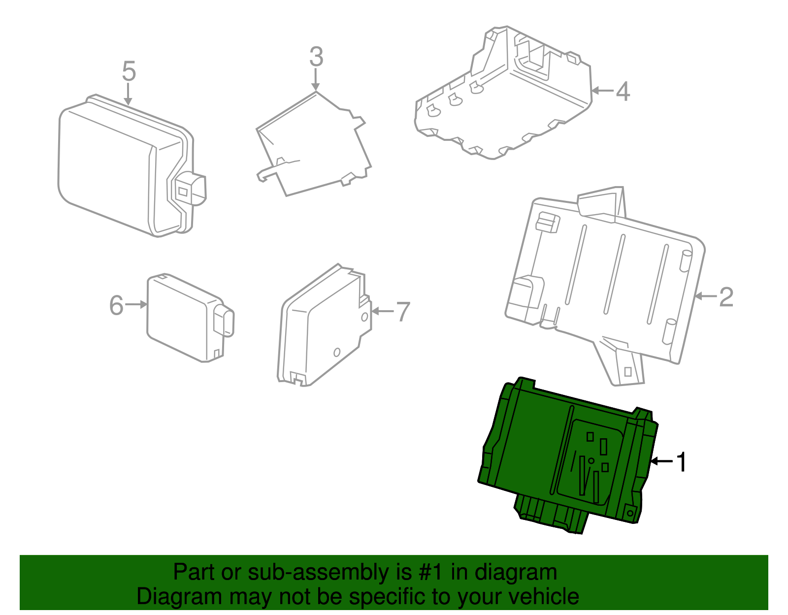 2014-2018 GM Module 85579623 | Chevy Parts Pros