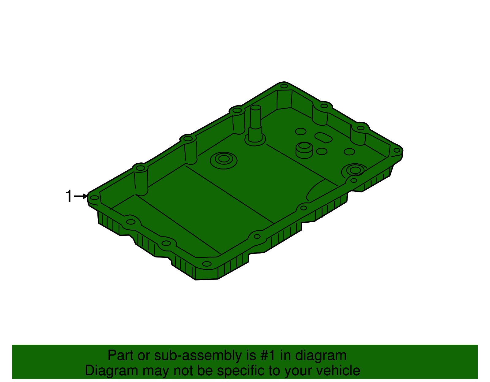 2015-2017 Kia K900 | Trans Pan | 45280-4F320 | Kia Auto Parts