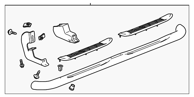 84011355 - Running Board Step 2019-2025 GM | Chevrolet Parts Direct