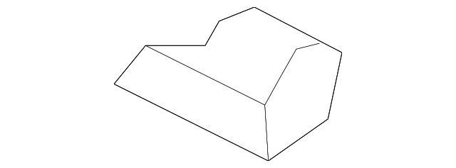 81679-TA0-A71ZD - Cover L Rail (Upper) (Inner)*NH597L* (Dark Atlas Gray ...