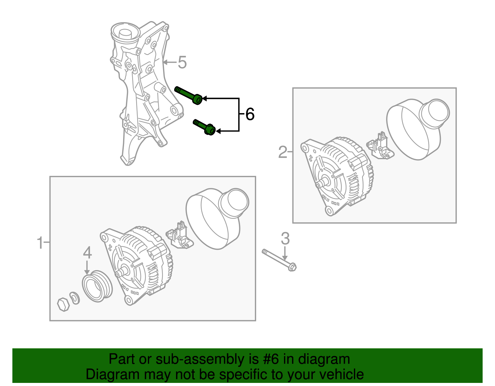 2009-2025 Audi Mount Bracket Bolt N-910-455-02 | OEM Parts Online
