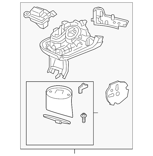 Genuine Mirror Assembly for 2016-2024 Volvo XC90 | Part# 31385658 ...