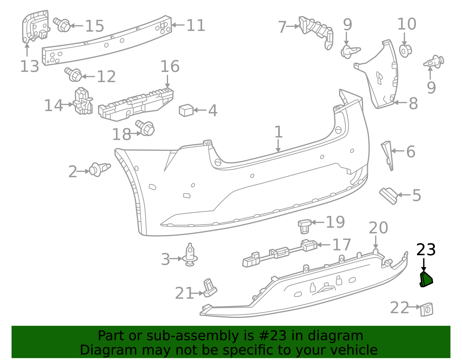 2023-2025 Toyota Prius Tow Eye Cap 52169-47100-C0 | Toyota Parts Center