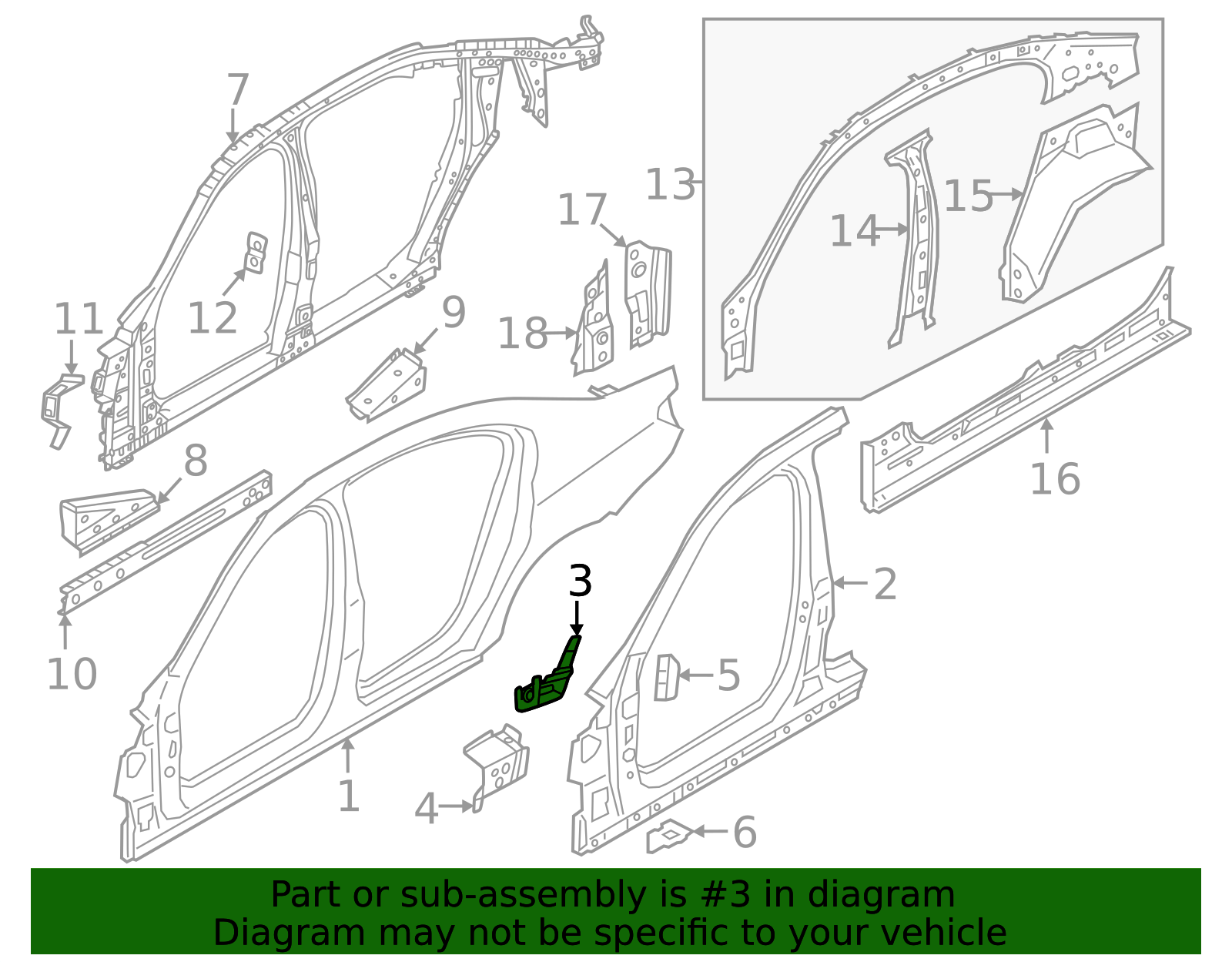 41-21-5-A37-B55 - Aperture Panel Upper Bracket 2023-2025 BMW | BMW Auto ...